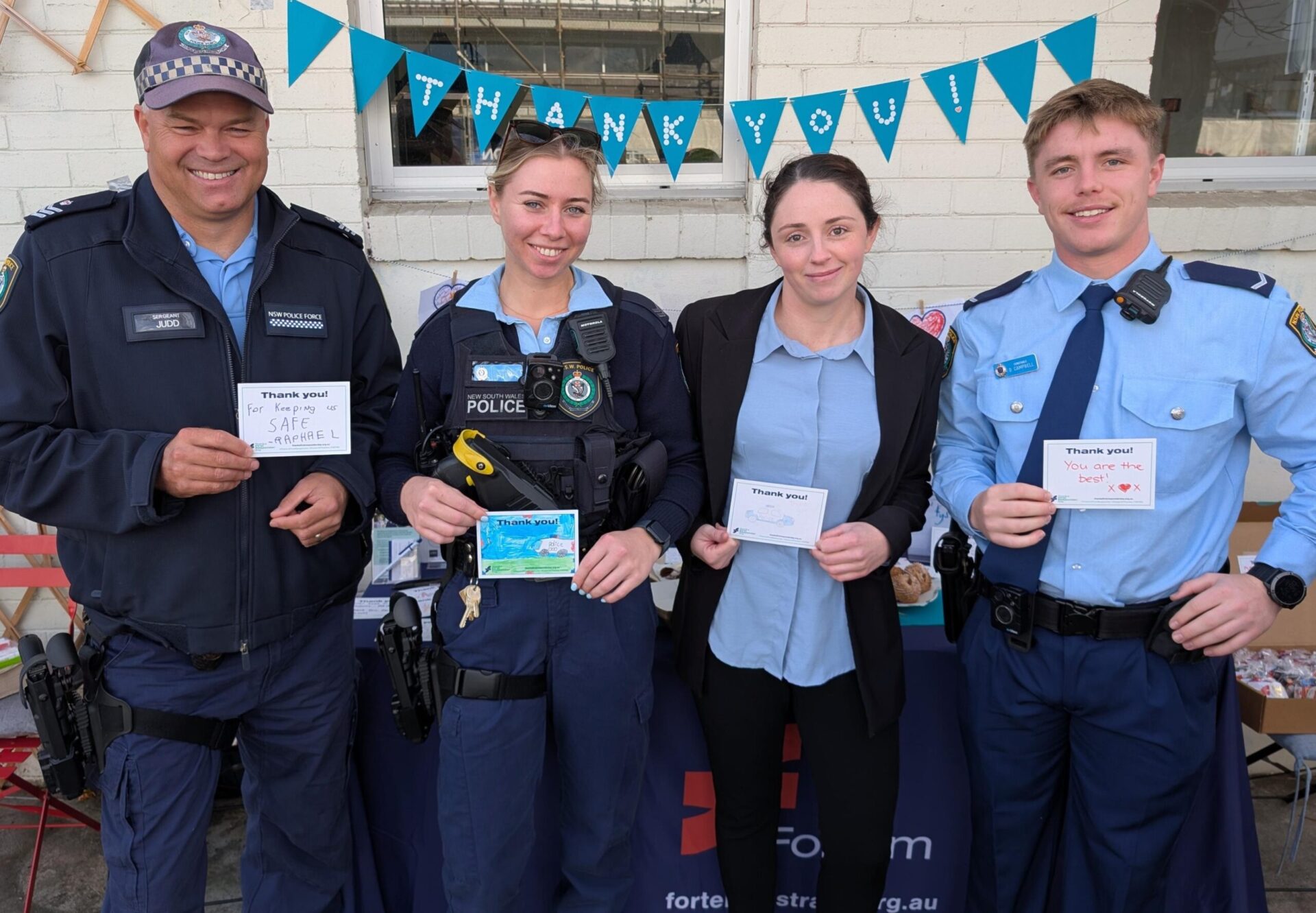 Save the date: Thank a First Responder Day 2026 - Fortem Australia